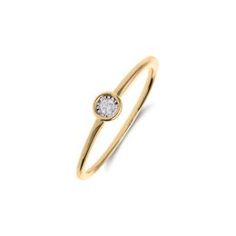 Lucardi Ring 'S&uuml;&szlig;e kleine Prinzessin' female Gold size 53
