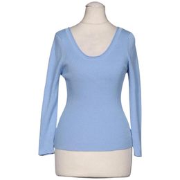 Mango Langarmshirt Damen Gr&ouml;&szlig;e M Second Hand hellblau