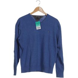 Tommy Hilfiger Pullover Herren Gr&ouml;&szlig;e L Second Hand blau