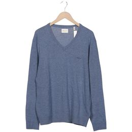 Gant Pullover Herren Gr&ouml;&szlig;e XXL Second Hand blau