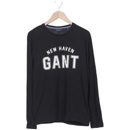 Gant Langarmshirt Herren Gr&ouml;&szlig;e M Second Hand schwarz