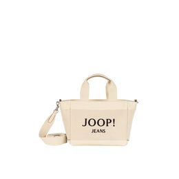 JOOP! Jeans Handtasche 'Calduccio Tela Yvette' Damen Gr&ouml;&szlig;e One Size beige / schwarz
