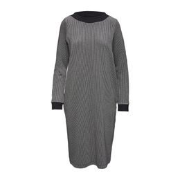 s.Oliver BLACK LABEL Kleid Damen Gr&ouml;&szlig;e 38 grau / schwarz Winterkleid