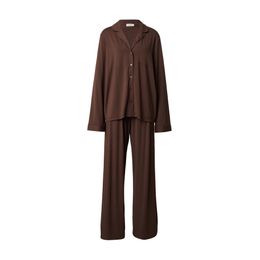 R&AElig;RE by Lorena Rae R&aelig;re By Lorena Rae Pyjama 'Maxima' Damen Gr&ouml;&szlig;e XXL braun Winterkleid