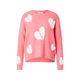 Princess Goes Hollywood Pullover 'Broken Hearts' Damen Gr&ouml;&szlig;e XL hellpink / wei&szlig;