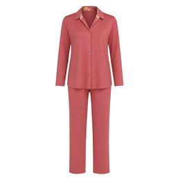 Goldenbay Pyjama 'Dandelion' Damen Gr&ouml;&szlig;e L altrosa Winterkleid