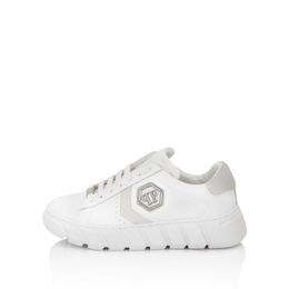 Philipp Plein Sneaker 'Hexagon' Herren Gr&ouml;&szlig;e 37 wei&szlig;