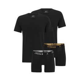 Jordan W&auml;sche-Set: T-Shirt und Boxershorts Herren Gr&ouml;&szlig;e XXL schwarz