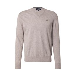 La Martina Pullover Herren Gr&ouml;&szlig;e XXL taupe