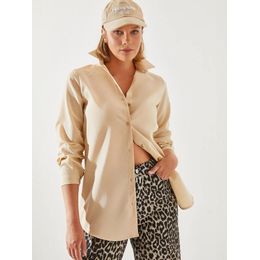 Bianco Lucci Bluse Damen Gr&ouml;&szlig;e L beige