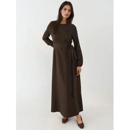 Hiccup Kleid Damen Gr&ouml;&szlig;e 42 schoko Winterkleid