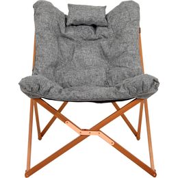 Bo-Camp Urban Outdoor Bloomsbury Relaxsessel mit Kissen Klappbar - Relaxsessel