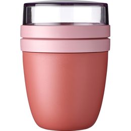 Mepal Lunchpot Ellipse Vorratsbecher Set / Auslaufsicherer Snack- und M&uuml;slibecher vivid mauve 700 ml - Lebensmittelbeh&auml;lter / Vorratsdosen