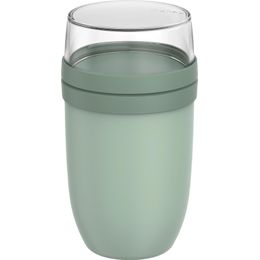 Mepal Lunchpot Ellipse XL Vorratsbecher Set / Auslaufsicherer Snack- und M&uuml;slibecher 750 ml nordic sage - Lebensmittelbeh&auml;lter / Vorratsdosen