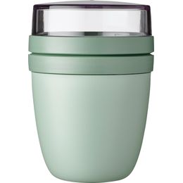 Mepal Lunchpot Ellipse Vorratsbecher Set / Auslaufsicherer Snack- und M&uuml;slibecher nordic sage 700 ml - Lebensmittelbeh&auml;lter / Vorratsdosen