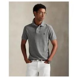 Polo Ralph Lauren f&uuml;r Herren. 710666998006 Custom Slim Fit Poloshirt grau (XL), L&auml;ssig, Baumwolle, Kurzarm