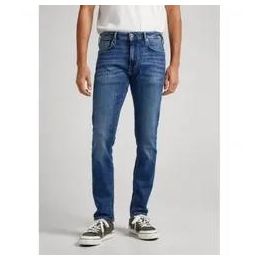 Pepe Jeans f&uuml;r Herren. PM206326HS6 Jeans Stanley blau (38/32), L&auml;ssig, Baumwolle, Denim, Nachhaltig