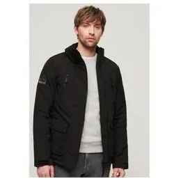 Superdry f&uuml;r Herren. M5011894A Ultimate Windbreaker Jacke schwarz (L), L&auml;ssig, Polyester, Langarm