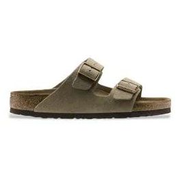 Birkenstock f&uuml;r Damen. 951303 Arizona Sandalen aus taupefarbenem Leder (41), Wohnung, Keine, L&auml;ssig