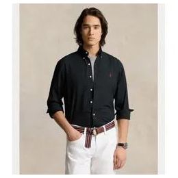 Polo Ralph Lauren f&uuml;r Herren. 710928255006 Custom Fit Shirt schwarz (M), L&auml;ssig, Party, Baumwolle, Klassisch, Langarm