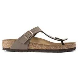 Birkenstock f&uuml;r Damen. 43751 Gizeh Birko-Flor Sandalen taupe (37), Wohnung, Keine, L&auml;ssig