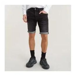G-Star Raw G-Star f&uuml;r Herren. D10481-A634-9887 Shorts 3301 Slim schwarz (38), L&auml;ssig, Baumwolle, Denim