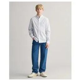 Gant f&uuml;r Jungen. 910096 Blaue Relaxed Fit Jeans (10a&ntilde;os= 140cm), L&auml;ssig, Baumwolle, Denim, Kinderbekleidung