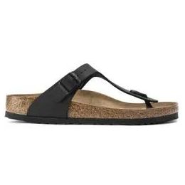 Birkenstock f&uuml;r Damen. 43693 Gizeh Birko-Flor schwarz Sandalen (36), Wohnung, Keine, L&auml;ssig