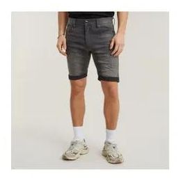 G-Star Raw G-Star f&uuml;r Herren. D10481-6132-1243 Shorts 3301 Slim grau (36), L&auml;ssig, Baumwolle, Denim