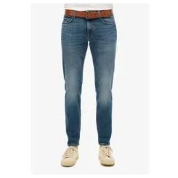 Superdry f&uuml;r Herren. M7010888A Vintage Slim Jeans blau (30/32), L&auml;ssig, Baumwolle, Denim