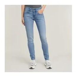 G-Star Raw G-Star f&uuml;r Damen. D25522-D829-424 Jeans Lynn Mid Skinny blau (30/32), L&auml;ssig, Baumwolle, Denim