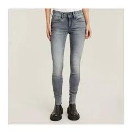 G-Star Raw G-Star f&uuml;r Damen. D06746-9882-B336 Jeans Lynn Skinny grau (27/28), L&auml;ssig, Baumwolle, Denim