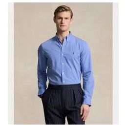 Polo Ralph Lauren f&uuml;r Herren. 710928254003 Schmal geschnittenes, elastisches Fil-&agrave;-fil Hemd blau (S), L&auml;ssig, Party, Baumwolle, Klassisch, L