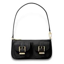 Michael Kors f&uuml;r Damen. 32S5GZCU1L Zoe kleine schwarze Tasche (OSFA), L&auml;ssig, Leder