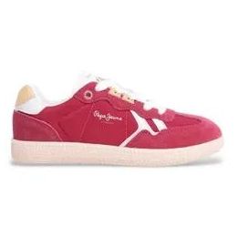 Pepe Jeans f&uuml;r Frauen/M&auml;dchen. PGS00007 Ball Glam Sneakers rosa (33), Wohnung, Schn&uuml;rsenkel, L&auml;ssig, Kinderbekleidung
