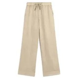 ECOALF f&uuml;r Damen. MCWGAPAMOSA00710S24-008 Mosa beige Hose (S), L&auml;ssig, Leinen