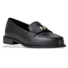 Michael Kors f&uuml;r Damen. 40F5LXFP1L Loafer Lex Lederslipper schwarz (39), Wohnung, Keine, L&auml;ssig