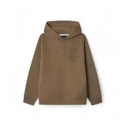 Hackett London f&uuml;r Jungen. HK5800009 Brown Box Sweatshirt (15A&ntilde;os= 170cm), Braun, L&auml;ssig, Baumwolle, Polyester, Kinderbekleidung