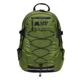 Superdry f&uuml;r Damen. W9110420A Outdoor-Rucksack 28L gr&uuml;n (OSFA), L&auml;ssig, Nylon