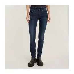 G-Star Raw G-Star f&uuml;r Damen. D02153-6553-89 Jeans Midge Straight blau (32/34), L&auml;ssig, Baumwolle, Denim