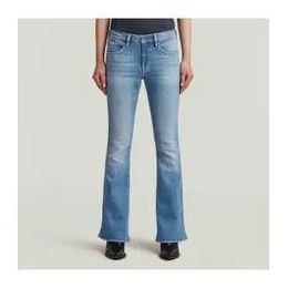 G-Star Raw G-Star f&uuml;r Damen. D21290-D441-H438 Jeans 3301 Schlaghose blau (32/34), L&auml;ssig, Denim, Nachhaltig, Recycelte Baumwolle