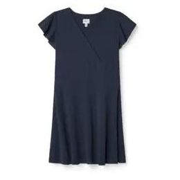 Pepe Jeans f&uuml;r M&auml;dchen. PG951669 Rachna Kleid navy (10a&ntilde;os= 140cm), L&auml;ssig, Polyester, Kurzarm, Marine, Kinderbekleidung