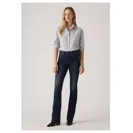 Levi's Levi's f&uuml;r Damen. 18759-0233 Jeans 725 Hochgeschlossener Bootcut Marine (26/30), L&auml;ssig, Baumwolle, Denim
