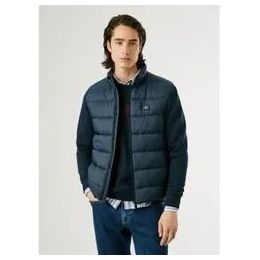 Pepe Jeans f&uuml;r Herren. PM4027189 Marineblaue Pufferweste (XXL), L&auml;ssig, Polyamid