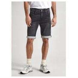 Pepe Jeans f&uuml;r Herren. PM801075XG7 Gymdigo Slim Bermudashorts blau (32), Schwarz, L&auml;ssig, Baumwolle, Denim, Nachhaltig