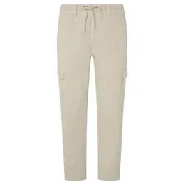 Pepe Jeans f&uuml;r Herren. PM211725 Gymdigo Cargo-Hose Wei&szlig; Ecru (32), L&auml;ssig, Baumwolle, Nachhaltig