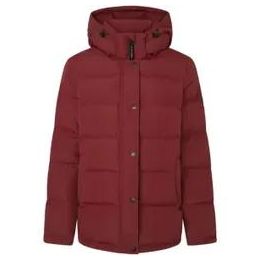 Pepe Jeans f&uuml;r Damen. PL402438 Bibi Kastanienbraune Strickjacke (S), L&auml;ssig, Polyester, Nachhaltig