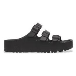 Birkenstock f&uuml;r Damen. 1029738 Sandalen Florida III schwarz (38), 3 bis 5 cm, Keine, L&auml;ssig