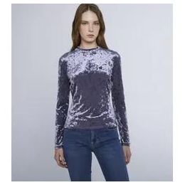 Marella f&uuml;r Damen. 2423946035200 Balera T-shirt blau liloso (XL), L&auml;ssig, Polyester, Langarm