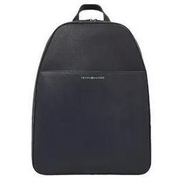 Tommy Hilfiger f&uuml;r Herren. AM0AM12705 Business Rucksack schwarz (OSFA), L&auml;ssig, Leder
